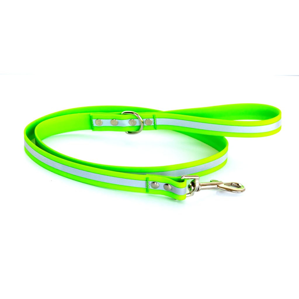 Upland Field Dog Leash - Green Reflective - ROCT Outdoor